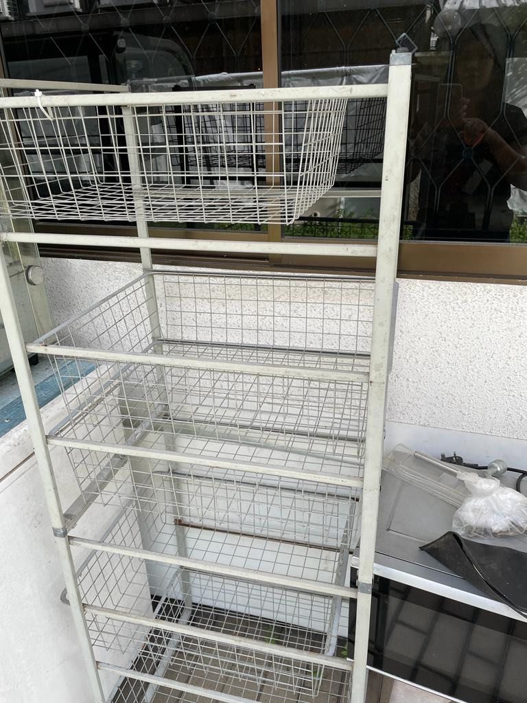 Food stall/hawker shelving, cabinet , rack, Furniture & Home Living ...