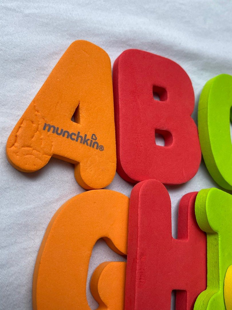 Munchkins ABC Foam, Hobbies & Toys, Toys & Games on Carousell