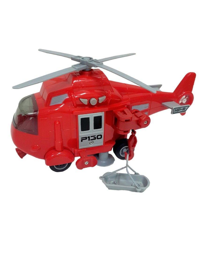 Friction Powered Helicopter Toy Battery Operated, Hobbies & Toys, Toys ...