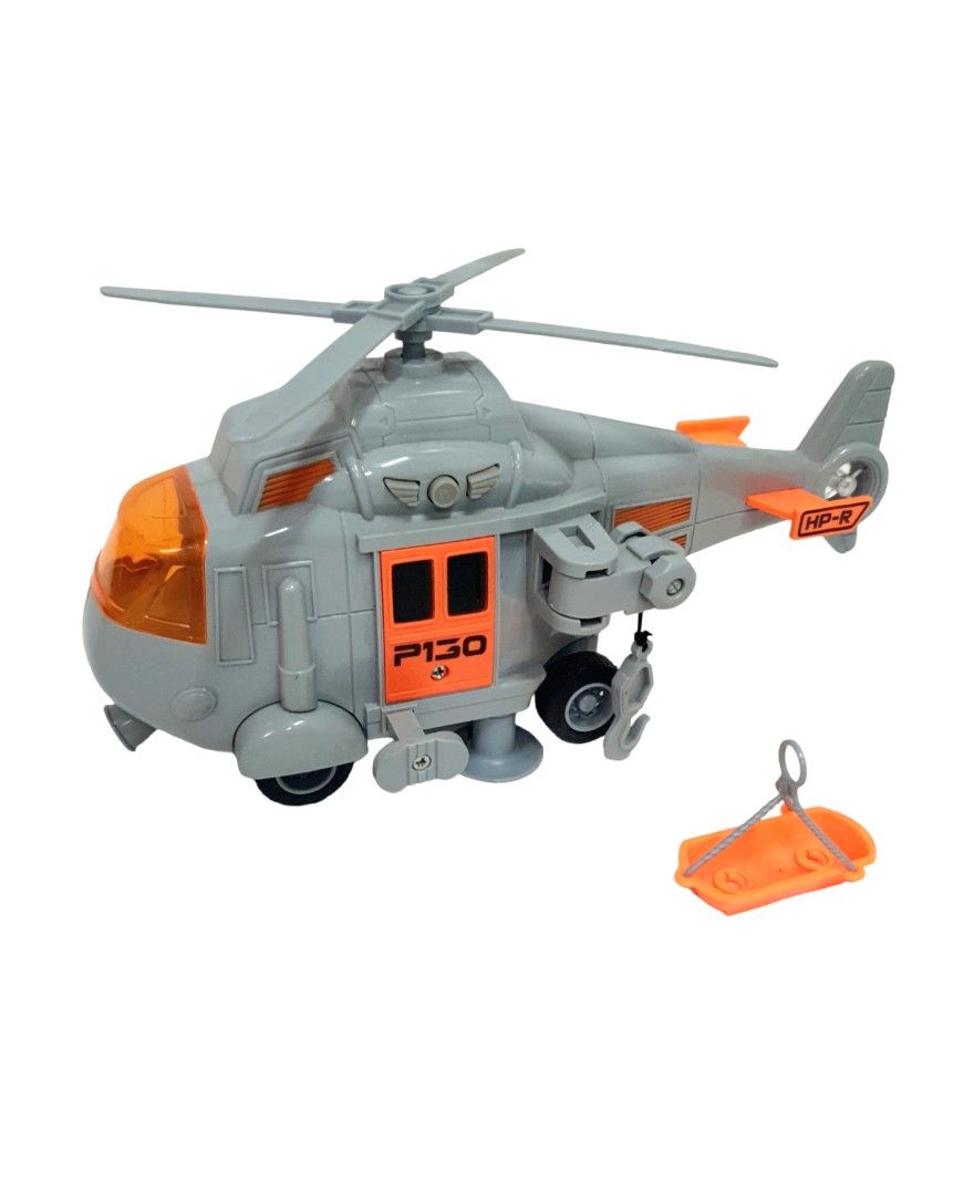 Friction Powered Helicopter Toy Battery Operated, Hobbies & Toys, Toys ...