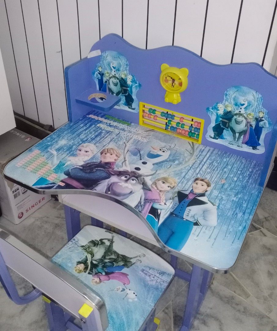 frozen kids study table, Babies & Kids, Baby Nursery & Kids Furniture ...