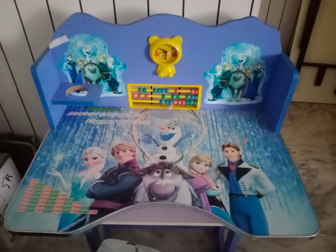 frozen kids study table, Babies & Kids, Baby Nursery & Kids Furniture ...