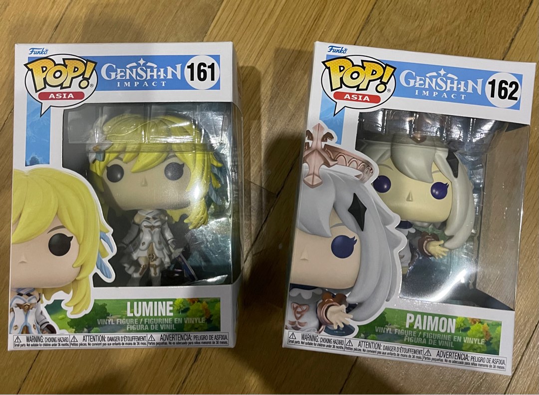 Genshin Impact Funko Pops Lumine Paimon Hobbies Toys Toys Games On Carousell