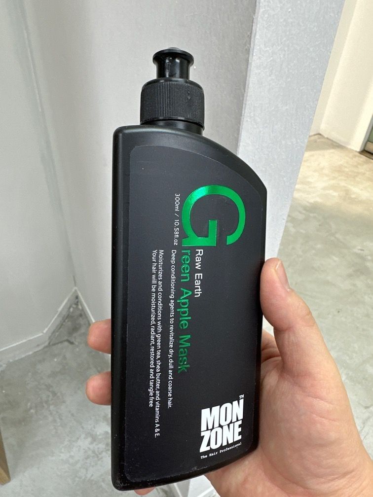 Green Apple Mask, Beauty & Personal Care, Hair on Carousell