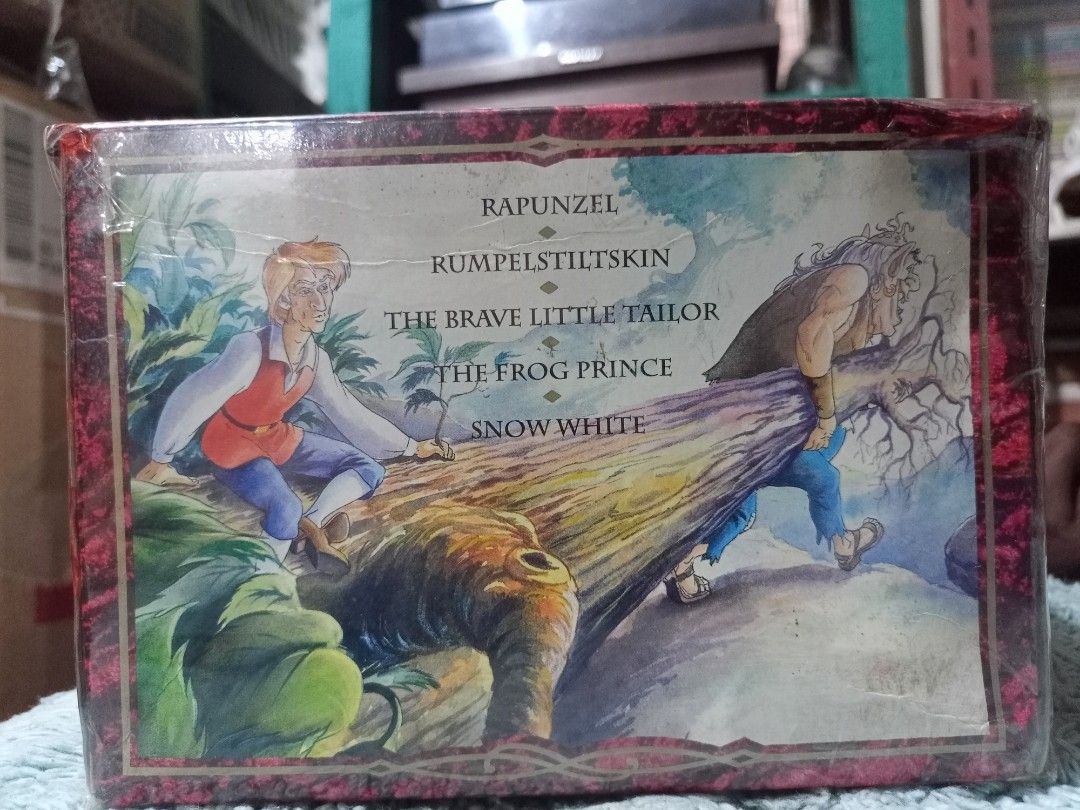 Grimms' Fairy Tale Storytime Library Boxed Set 1995 Plus Bonus Book ...