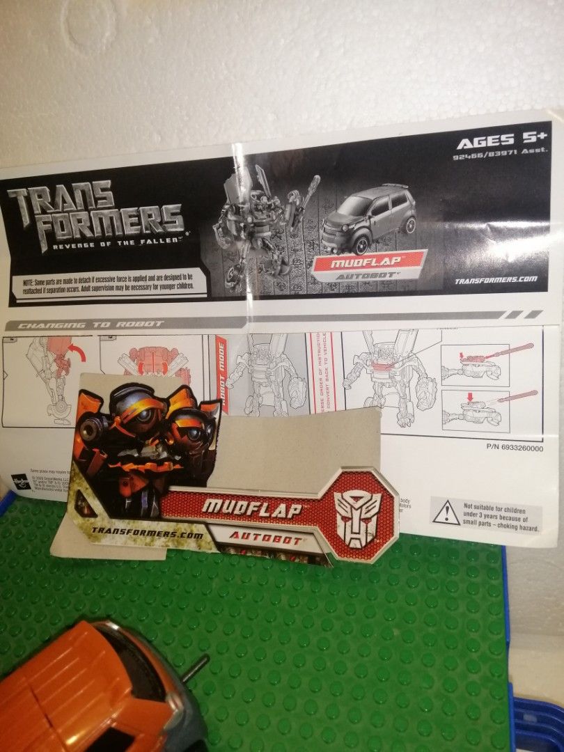 Hasbro Transformers TF Movie ROTF Mudflap (Complete, As New ...