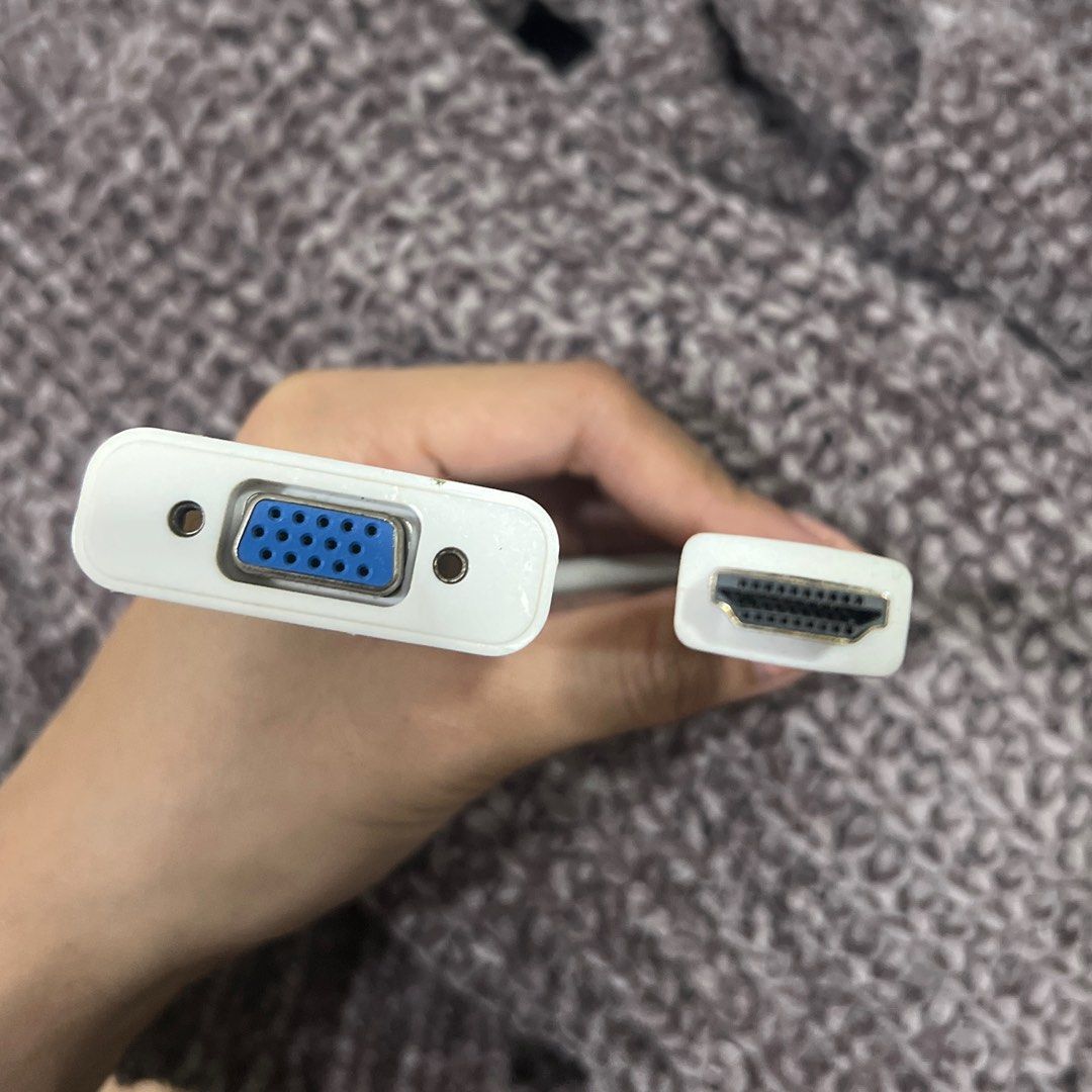 HDMI to VGA Adapter, Computers & Tech, Parts & Accessories, Cables ...