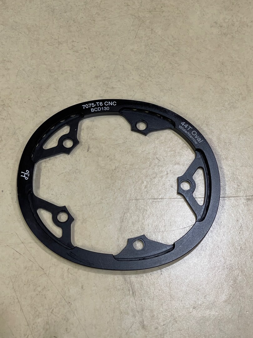 Brompton H&H 44T Black Oval Chain Ring, Sports Equipment, Bicycles ...