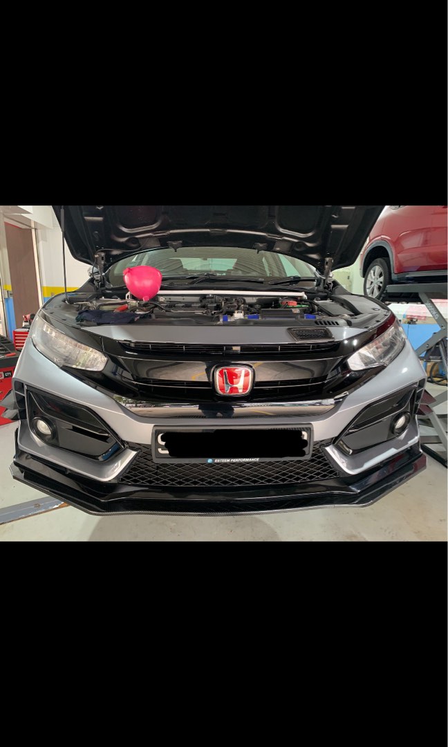 Honda Civic FC type r bodykit double lip Varis lip, Car Accessories ...