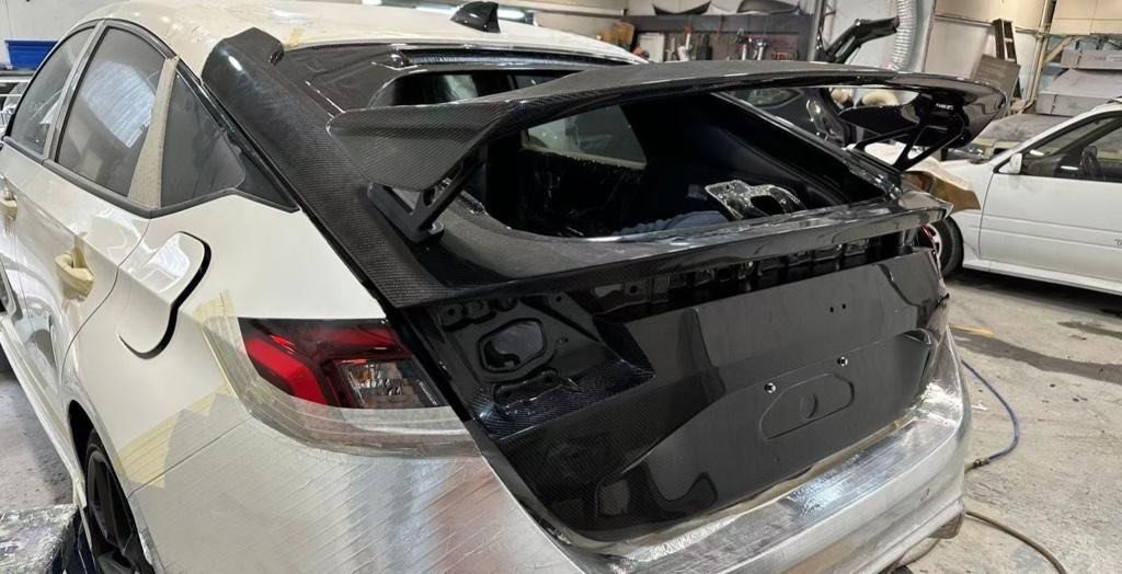 Honda civic type r carbon boot Gt wing, Car Accessories, Accessories on ...