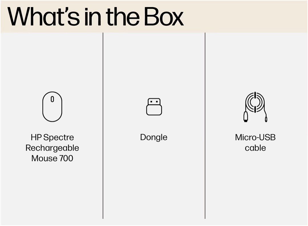 HP Spectre Rechargeable Mouse 700 (Luxe Cooper), Computers & Tech ...