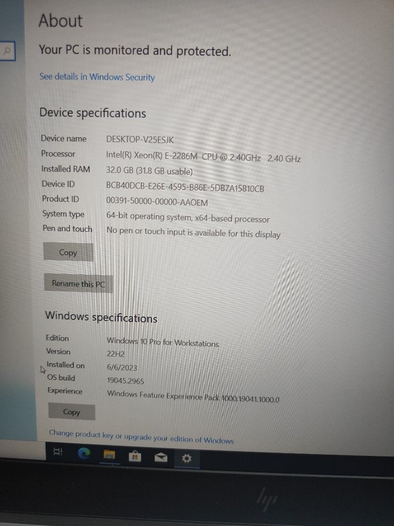 HP ZBook 15 G6 (intel xeon, 32G ram, 1TB NVMe, 1 mth warranty), Computers & Tech, Laptops ...