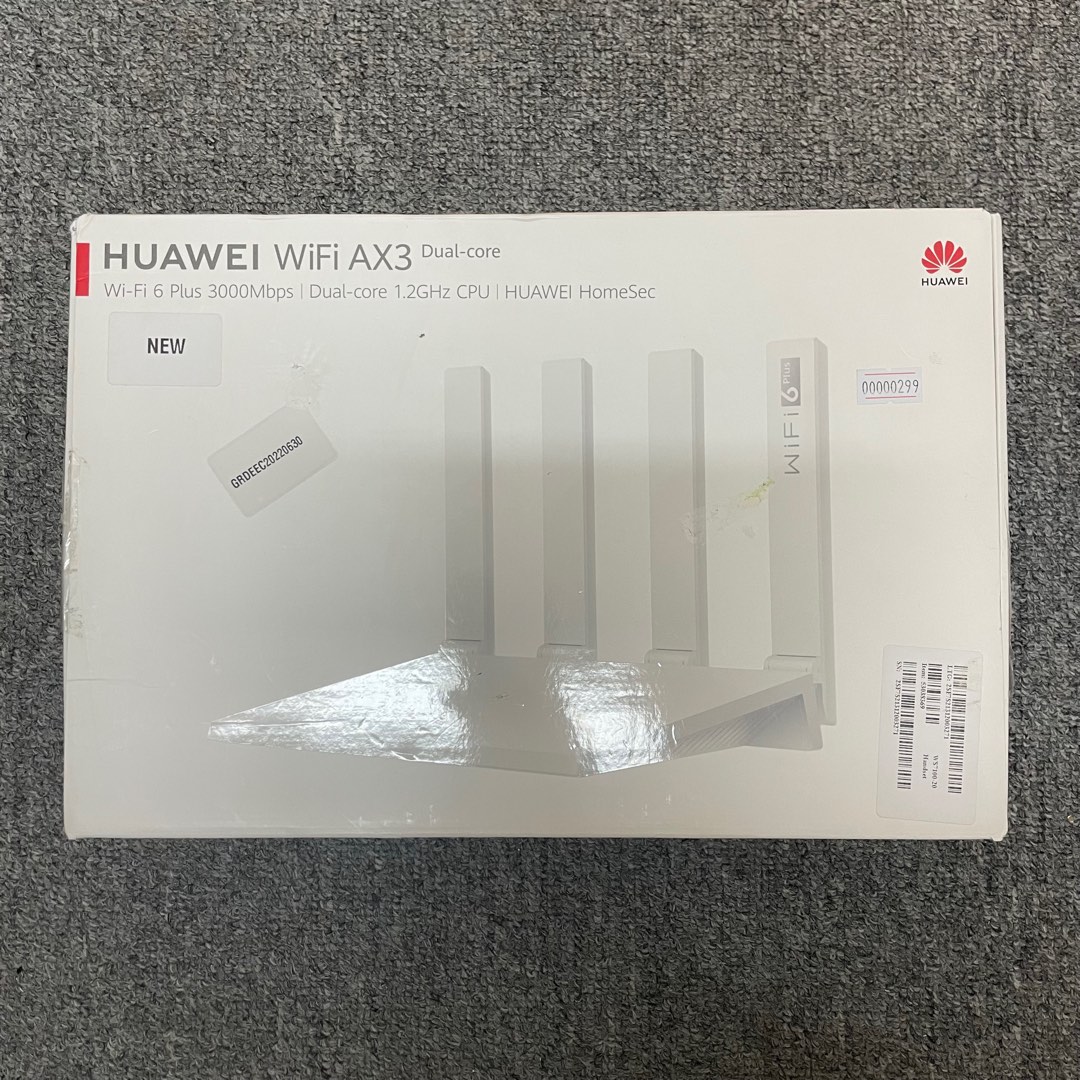 Huawei 華為Wifi 6 路由器 AX3, 電腦＆科技, 商務用科技產品 - Carousell