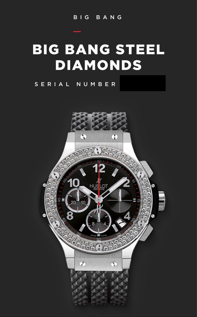 Hublot Big Bang Original 41mm, Luxury, Watches on Carousell