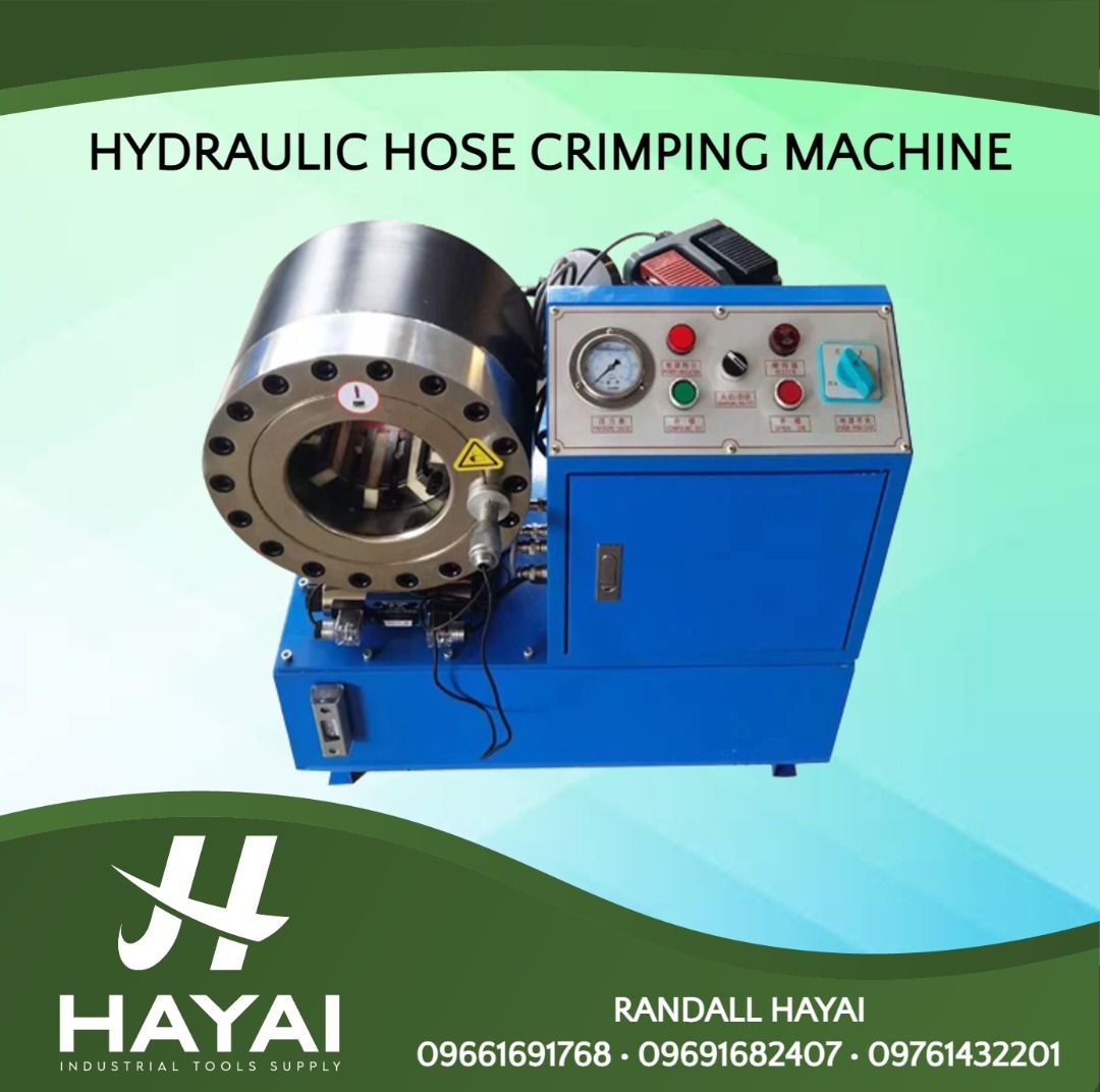 Hydraulic Crimping Machine (1/4-2''), Commercial & Industrial ...