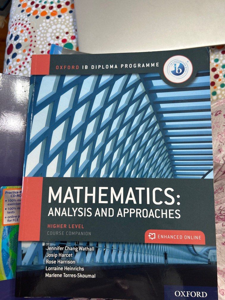 IB maths MAA textbook, Hobbies & Toys, Books & Magazines, Textbooks on ...