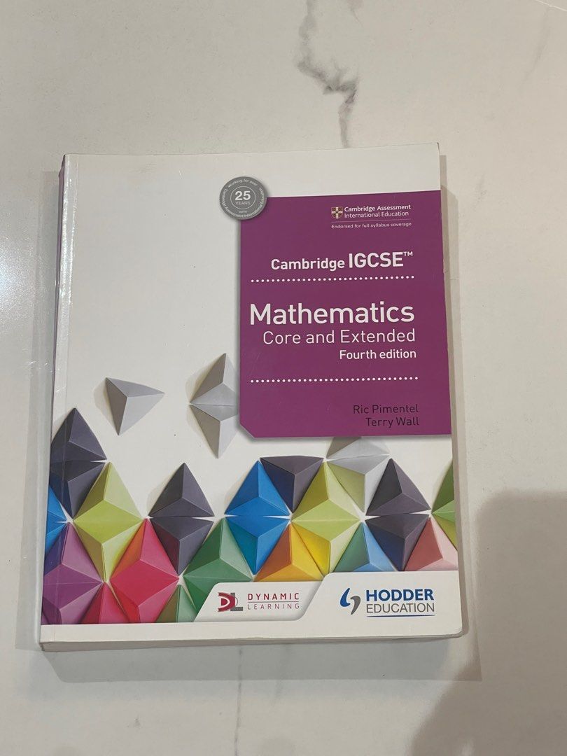Igcse core math textbook, 興趣及遊戲, 書本 & 文具, 教科書 - Carousell