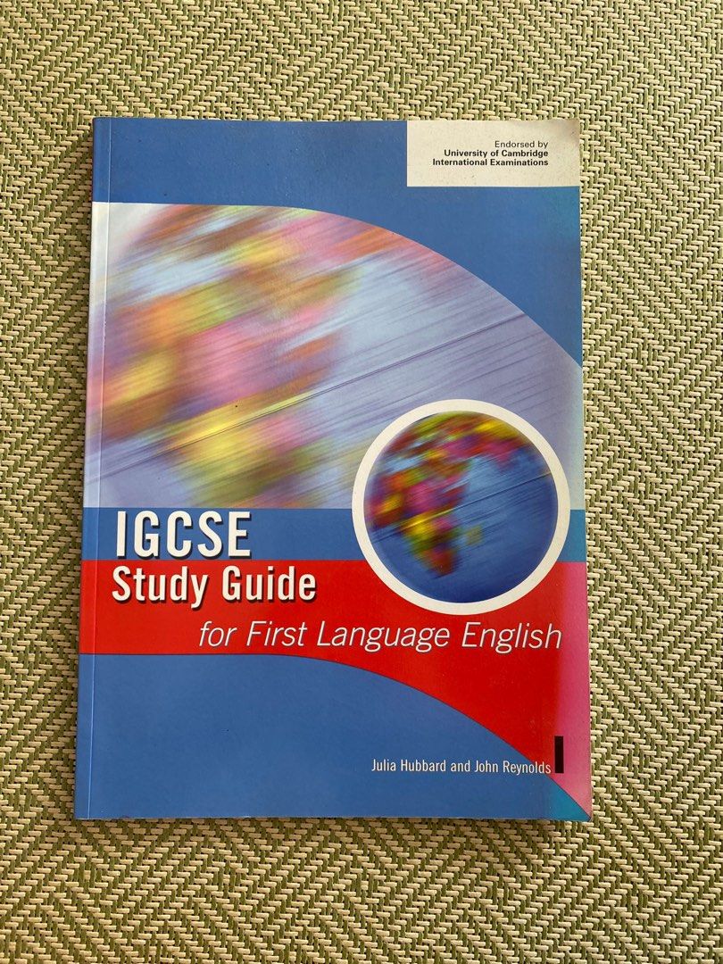 IGCSE Study Guide for first language English, Hobbies & Toys, Books ...