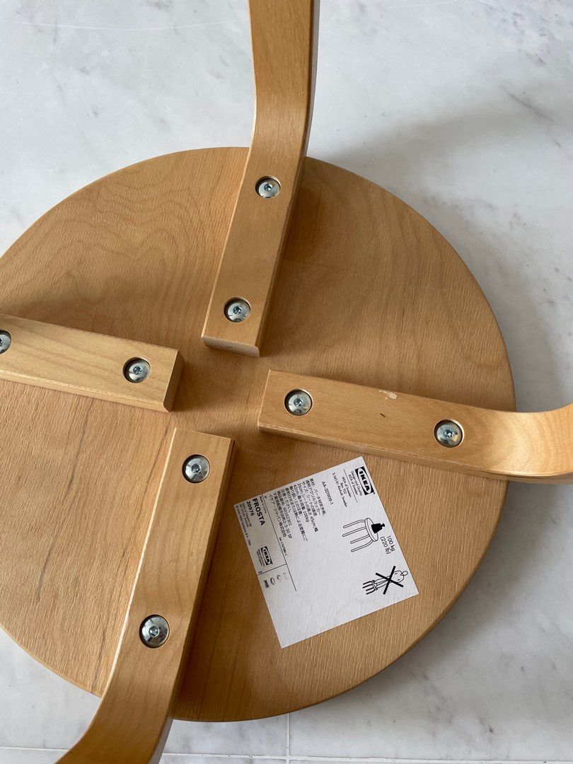 Ikea stool, Furniture & Home Living, Furniture, Chairs on Carousell