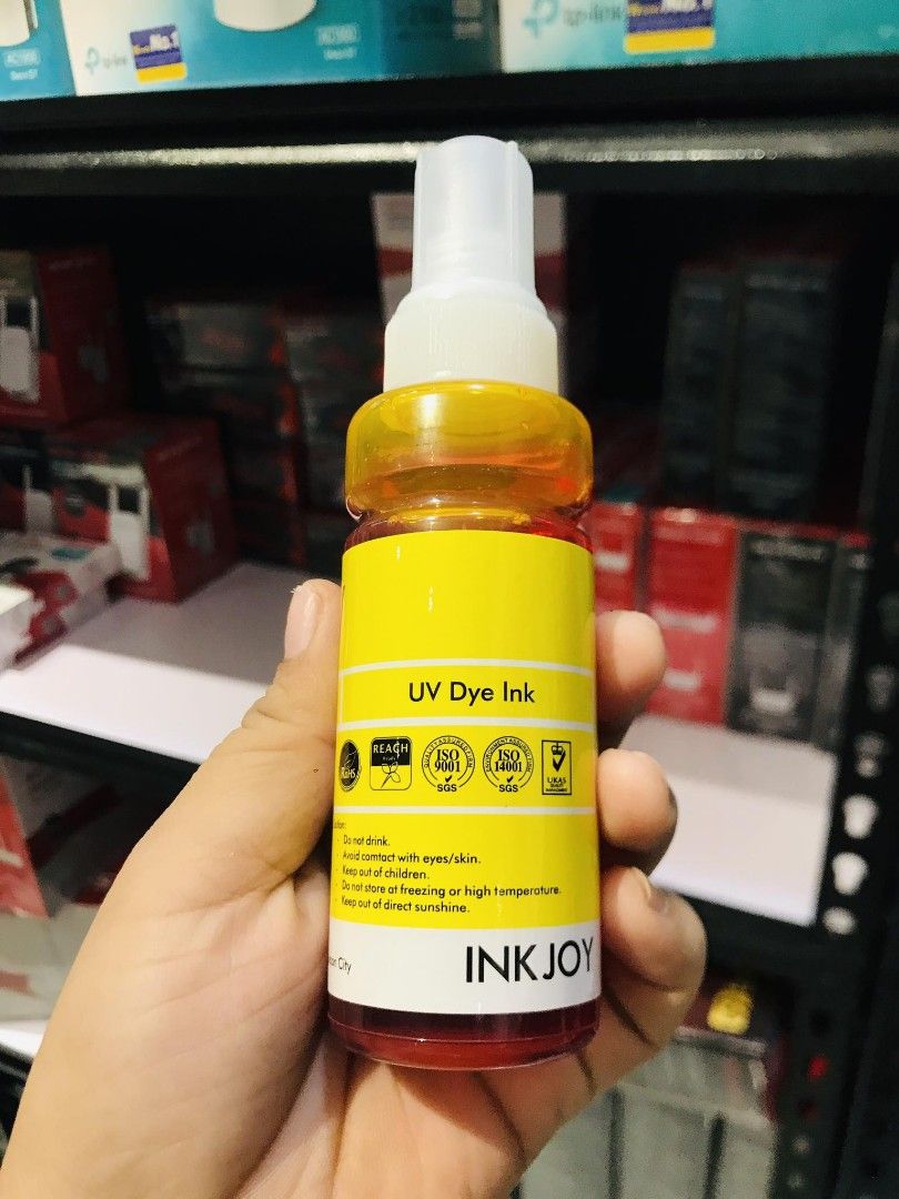 Inkjoy UV Dye Ink (Yellow), Computers & Tech, Printers, Scanners ...
