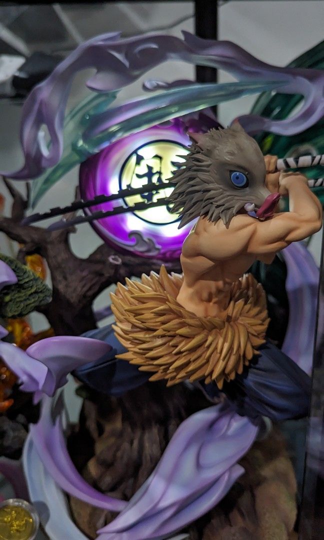Inosuke Hashibira Demon Slayer 1/6 scale resin gk statue figure (Big ...