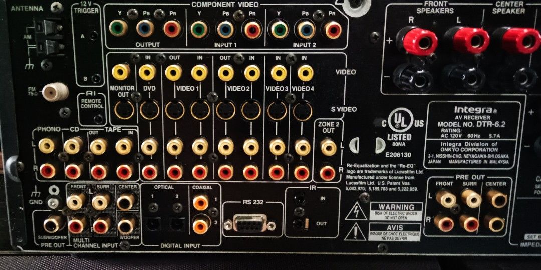 Integra AV Receiver on Carousell