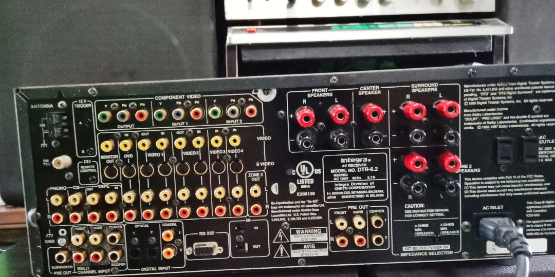 Integra AV Receiver on Carousell