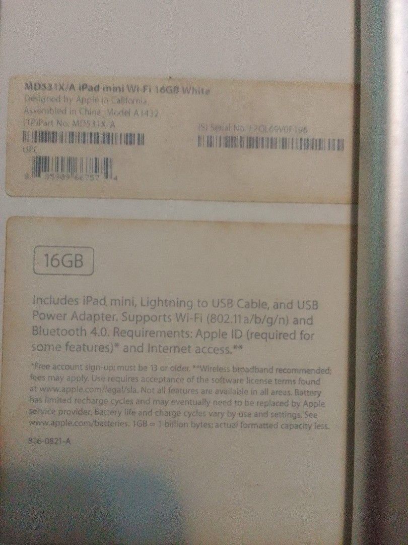 ORIGINAL IPAD MINI 1, Mobile Phones & Gadgets, Tablets, iPad on Carousell