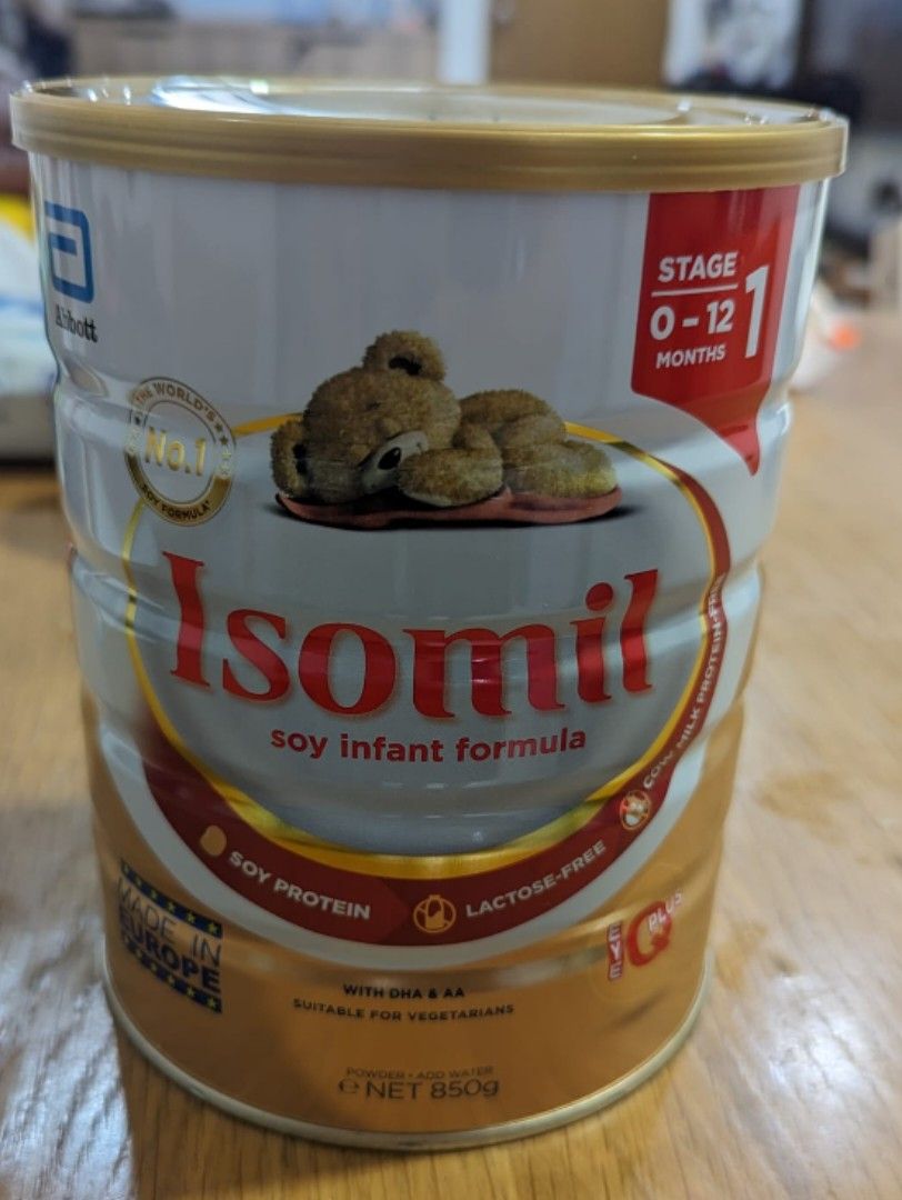 Isomil soy formula milk Stage 1, Babies & Kids, Nursing & Feeding ...