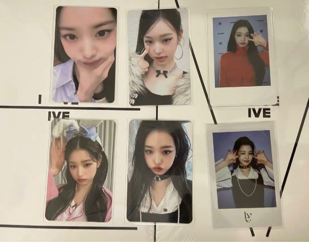 IVE WONYOUNG YUJIN LEESEO GAEUL REI PHOTOCARD PC, Hobbies & Toys, Collectibles & Memorabilia, K ...