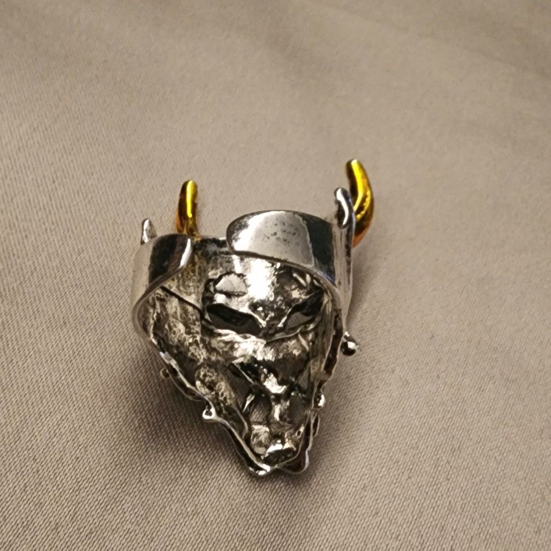 Japanese Hannya mask ring, Men's Fashion, Watches & Accessories ...