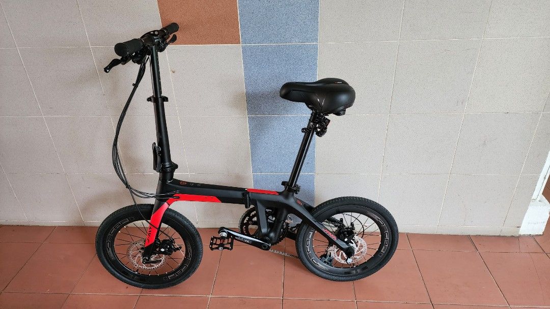 JAVA Air X1 carbon foldie, Sports Equipment, Bicycles & Parts, Bicycles on Carousell