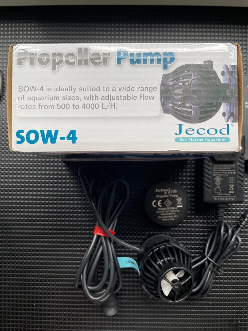 Jecod SOW-4 Wavemaker with controller, Pet Supplies, Homes & Other Pet Accessories on Carousell