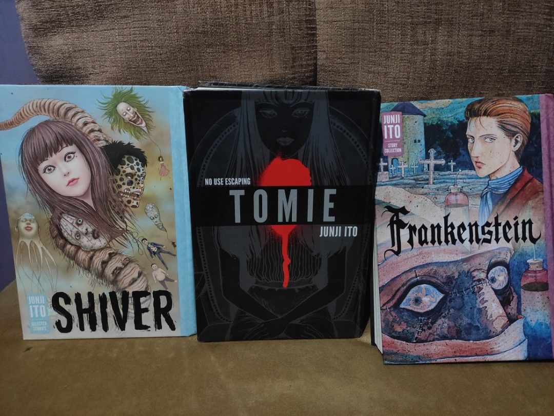 Junji Ito Manga (Tomie, Shiver, Frankenstein), Hobbies & Toys, Books ...