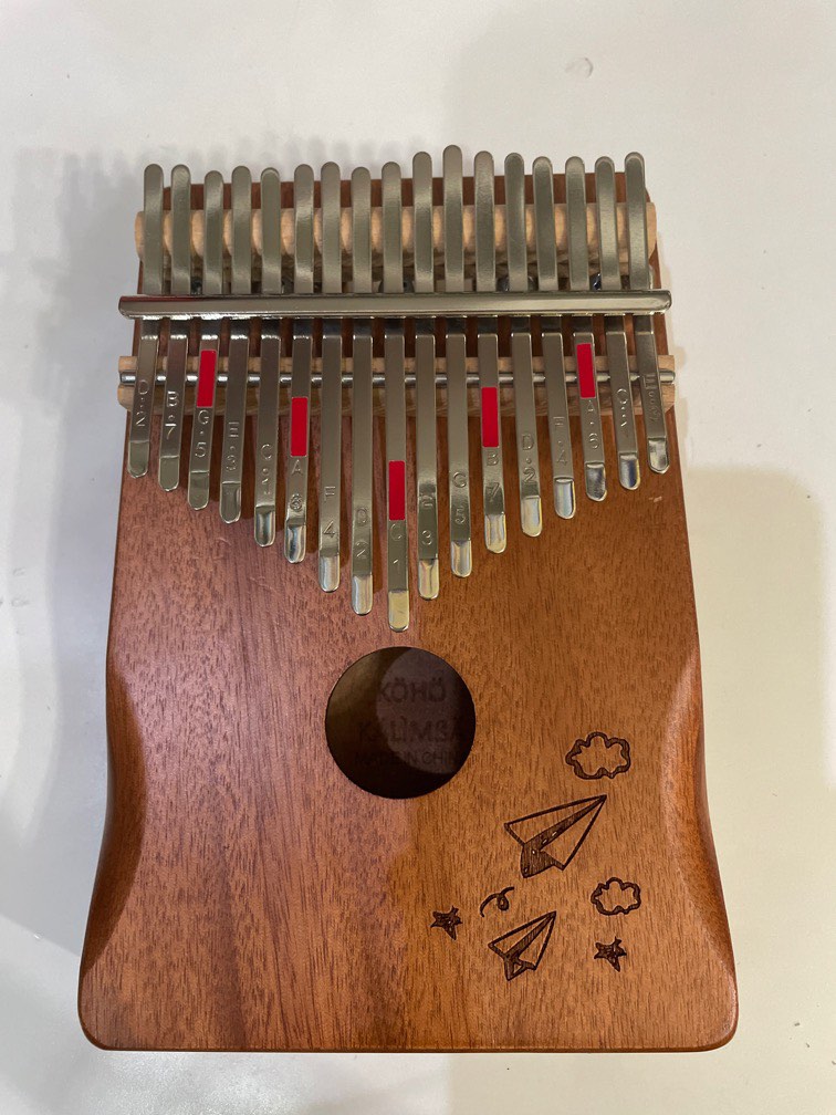 Kalimba (paper planes), Hobbies & Toys, Music & Media, Musical ...