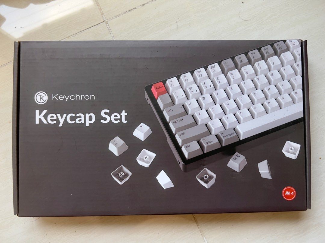 Keychron OEM Profile PBT Retro Keycap Set JM-1, Computers & Tech, Parts ...