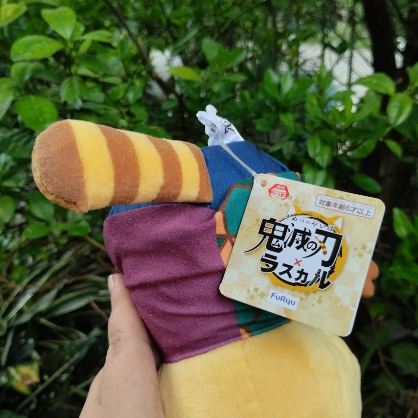Kimetsu no Yaiba x Rascal Plush Toy on Carousell