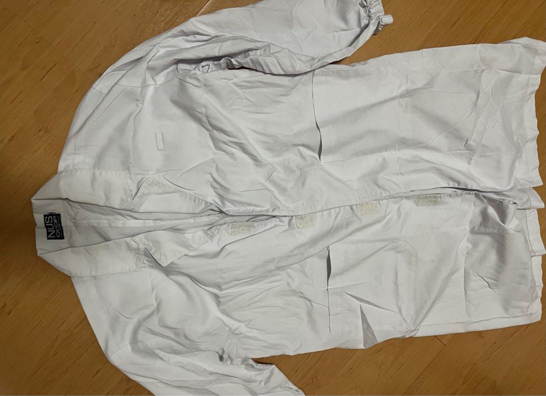 Lab coat NUS, Men's Fashion, Coats, Jackets and Outerwear on Carousell