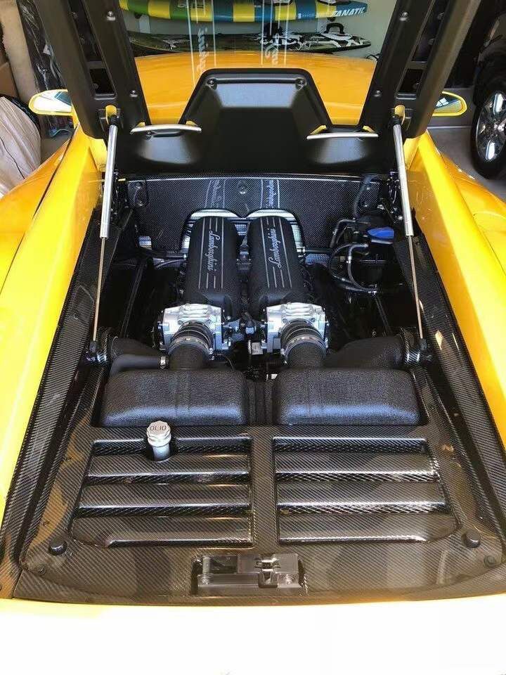 Lamborghini Gallardo LP570 CF Engine Compartment, Car Accessories ...