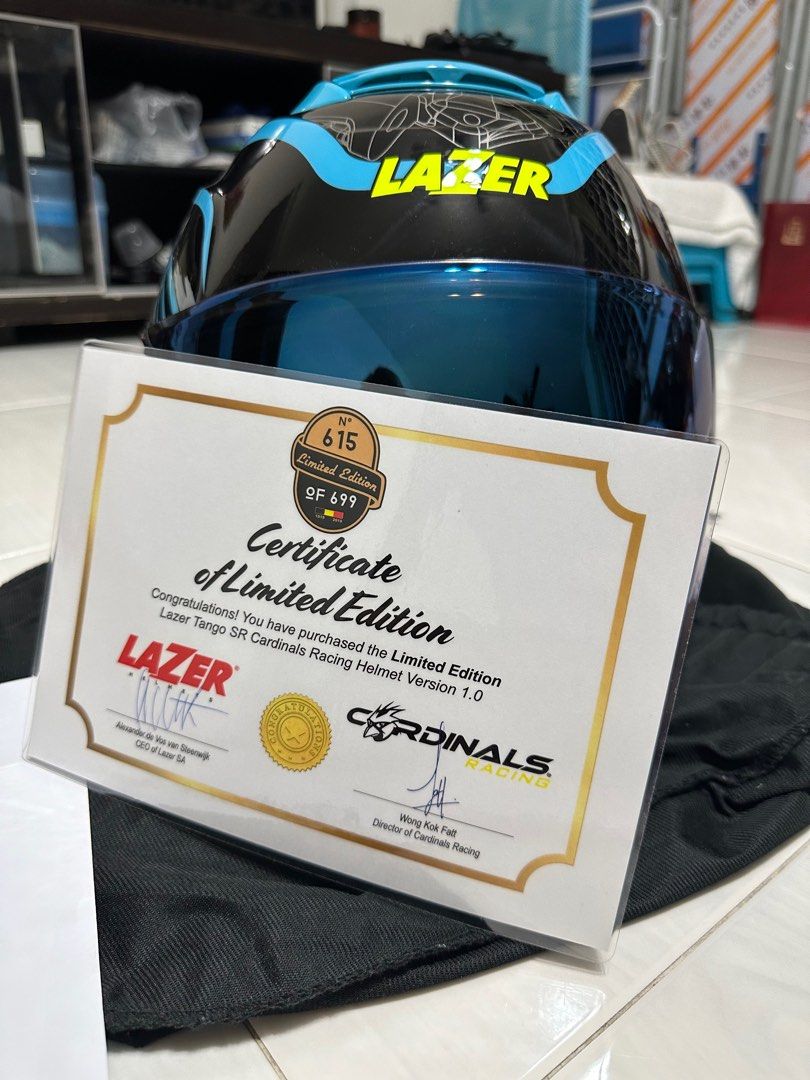 Lazer Cardinal, Motorcycles, Motorcycle Apparel on Carousell