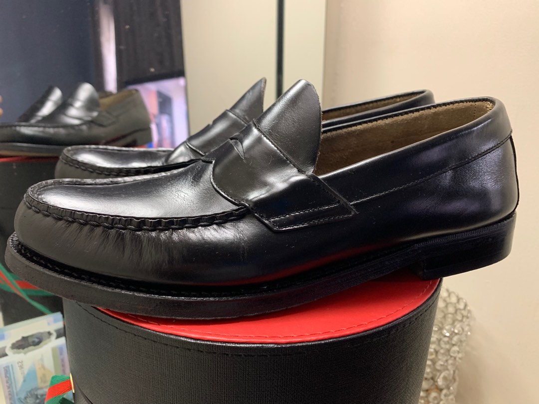 Leather Men’s Shoes (US size 10 1/2 - Johnston & Murphy), Men's Fashion ...