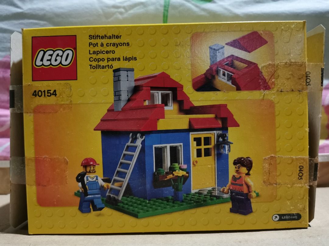 Lego 40154 Iconic Pencil Pot, Hobbies & Toys, Toys & Games on Carousell