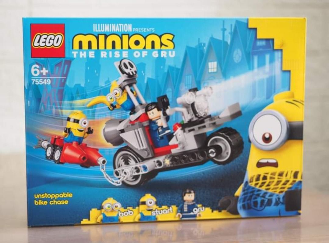 LEGO 75549 Unstoppable Bike Chase 盒正常 (有兩盒), 興趣及遊戲, 玩具 & 遊戲類 - Carousell