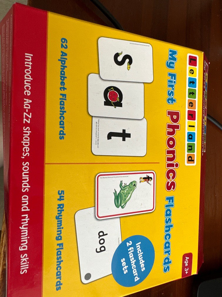 Letterland my first phonics flashcard, Hobbies & Toys, Books ...