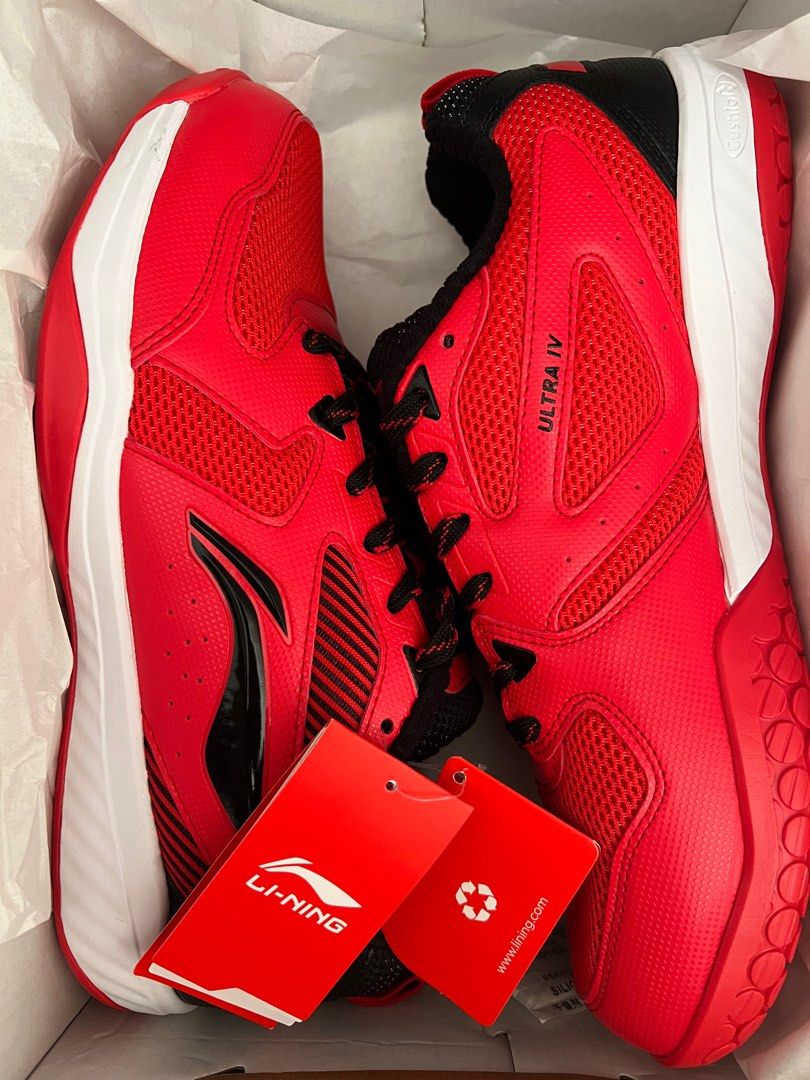 Badminton shoes Li Ning Ultra IV, Sports Equipment, Other Sports ...