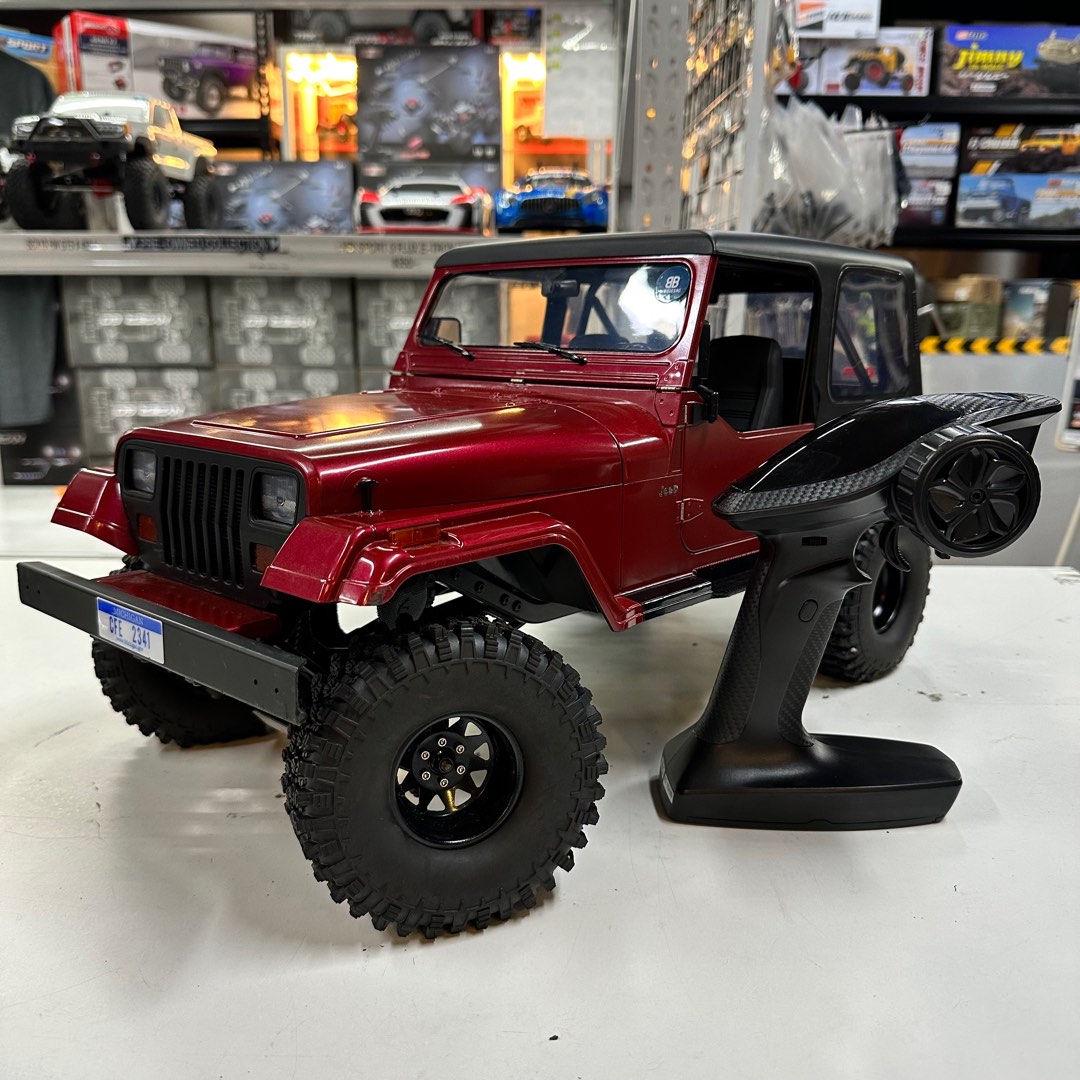 [LIKE NEW] FMS 1/10 MASHIGAN CRAWLER W LIGHTS RTR BEADLOCK TRX SCX GEN ...