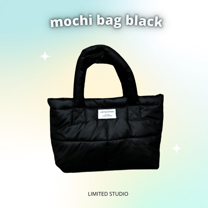 Limited studio mochi medium bag black, Fesyen Wanita, Tas & Dompet di ...