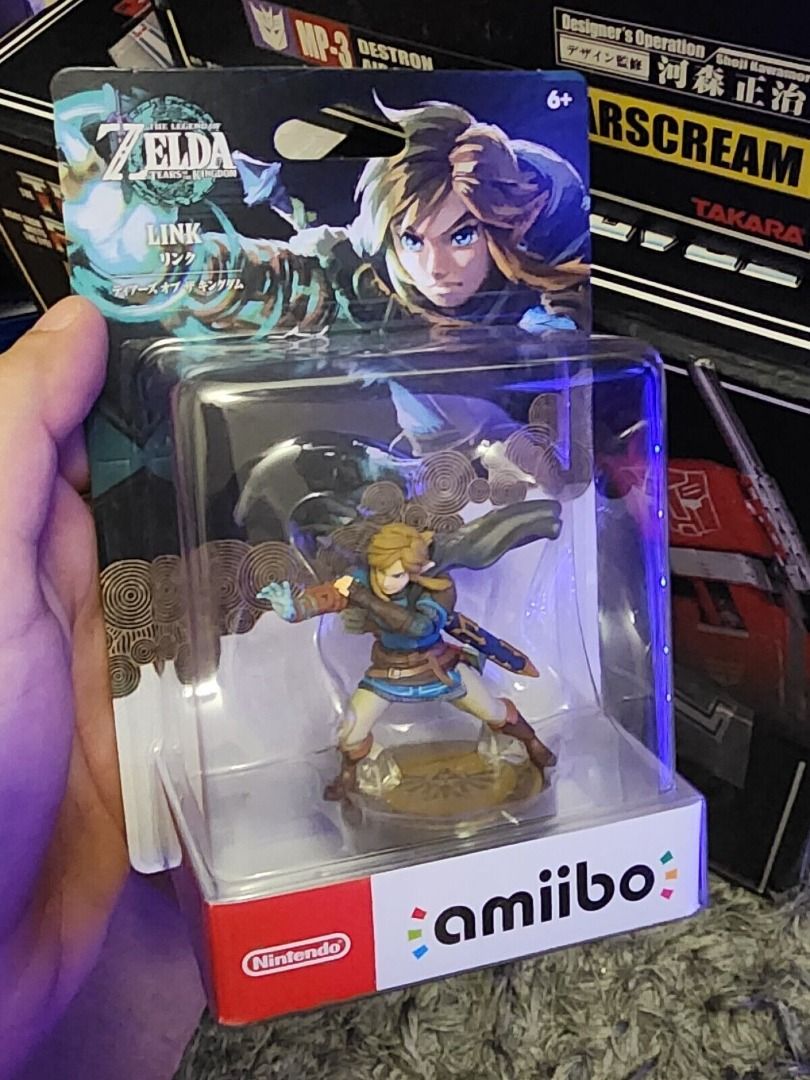 Link Amiibo: Legend of Zelda Tears of the Kingdom, Hobbies & Toys, Toys & Games on Carousell