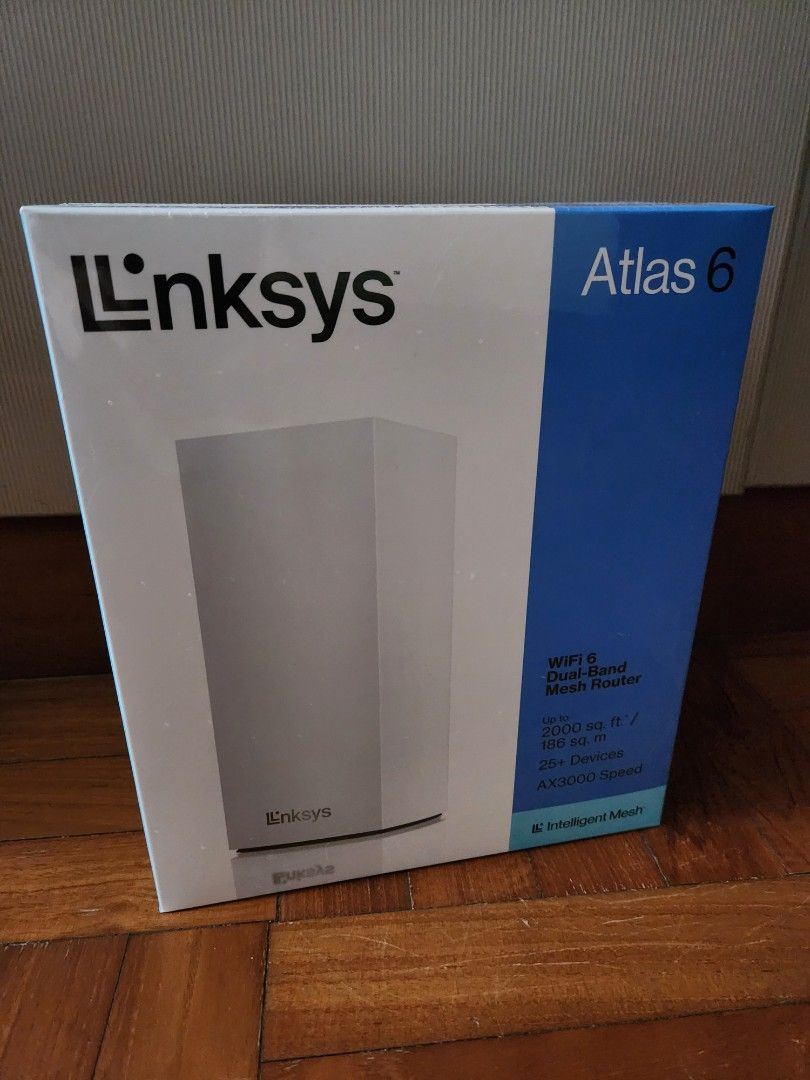 LINKSYS AX3000 Atlas 6 Wifi 6 Mesh router, Computers & Tech, Parts ...