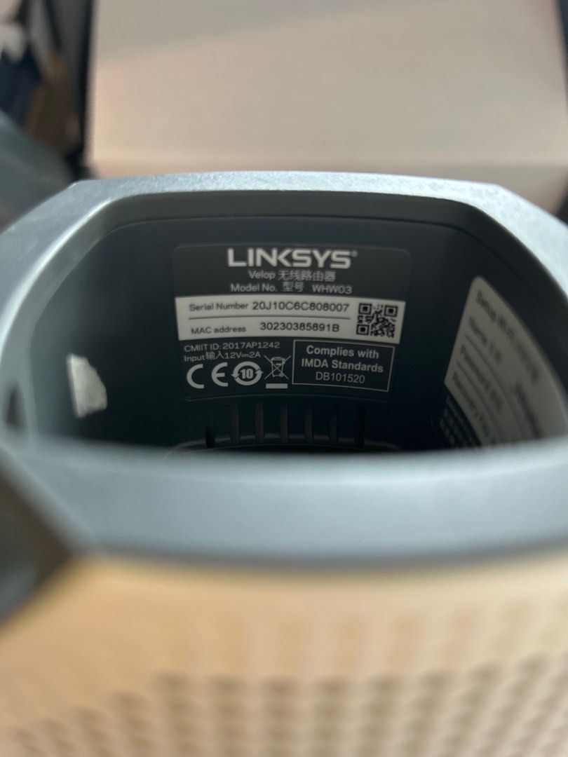 Linksys mesh, Computers & Tech, Parts & Accessories, Networking on ...